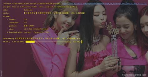 you get下载视频和 Python 的单行命令 简单易用 you get 物联沃 IOTWORD物联网