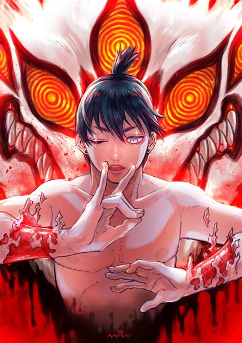 Hayakawa Aki And Fox Devil Chainsaw Man Drawn By Miso 234 Danbooru