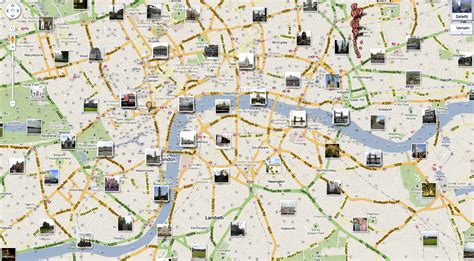 London Tourist Map Travel And Tourism