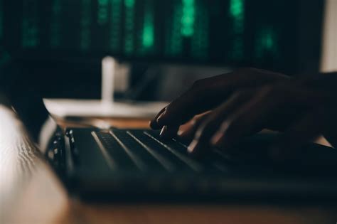 Premium Photo Hacker Code In Laptop Cyber Security Privacy Or Hack