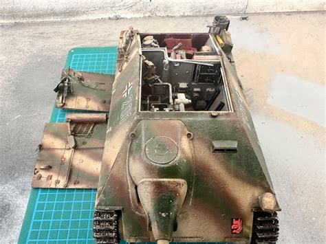 1 35 Full Interior Jagdpanzer 38 T Hetzer Early From Takom R Modelmakers