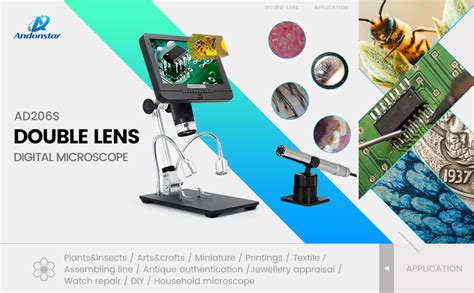 Andonstar 7 Inch Lcd 1080p Circuit Board Digital Microscope Ad206s With