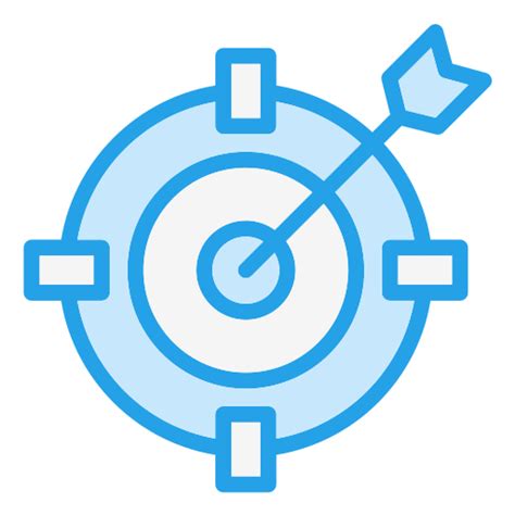 Dart Board Generic Color Lineal Color Icon