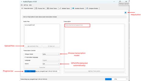 Transcribe Audio Python Libraries Developed By Mohsen Askar