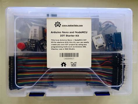 Explore The Possibilities Of Visuino Development With Arduino Nano And Nodemcu Iot Starter Kit