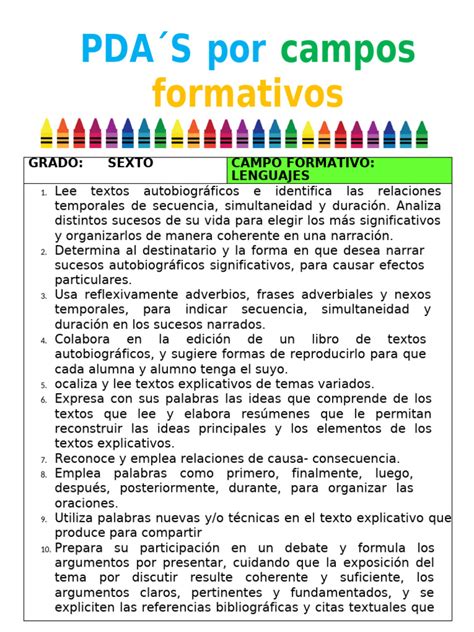 Sexto Pda´s Pdf