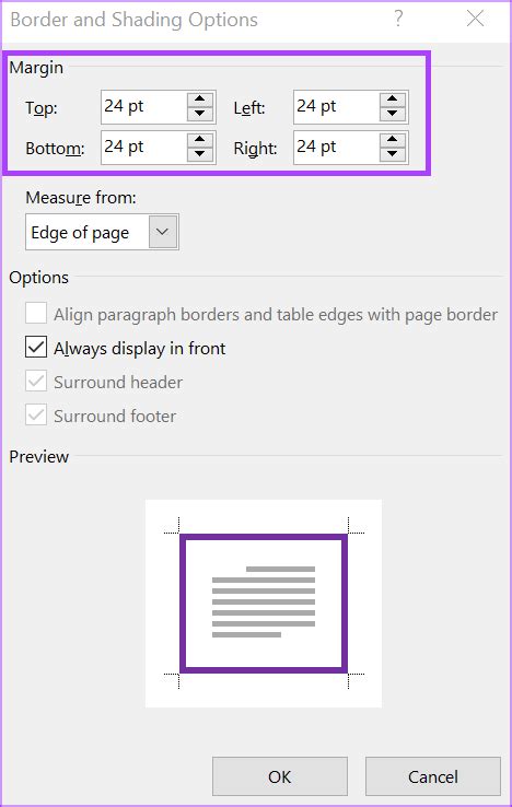 วิธีแทรกและแก้ไขเส้นขอบหน้าใน Microsoft Word