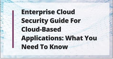 Abhishek P Hegde On Linkedin Enterprise Cloud Security Guide For Cloud