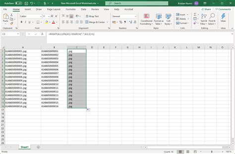 How To Manipulate Filenames In Excel And Rename Files With Command Prompt Filesystem Blc