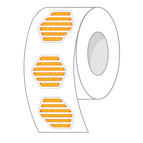 Die Cut Roll Labels Sticker Bee Factory