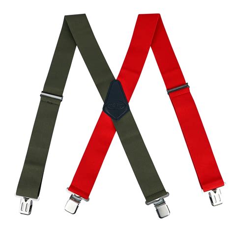 Melotough Mens Suspenders Wclip Heavy Duty Suspenders For Men Big And