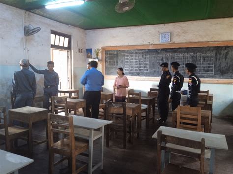 ကျိုက်ထိုမြို့နယ် မီးသတ်ဦးစီးဌာနမှ တက္ကသိုလ်ဝင်တန်းဖြေဆိုမည့် စာစစ်ဌာနများသို့ မီးဘေးအန္တရာယ်ကင