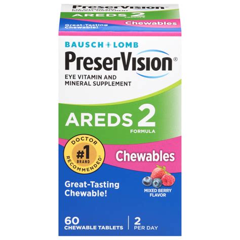 Save On Preservision Areds 2 Mixed Berry Eye Vitamin And Supplement
