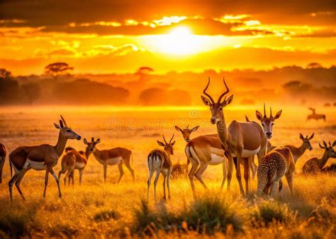 Serengeti Sunset Safari Captivating Wildlife Moments In The African