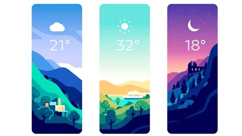 flutter weather application with beautiful ui and ux