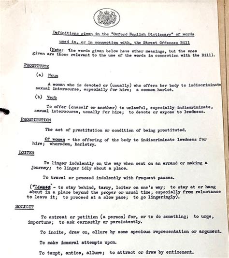 Reclaiming The Records Sex Work And The State The National Archives Blog