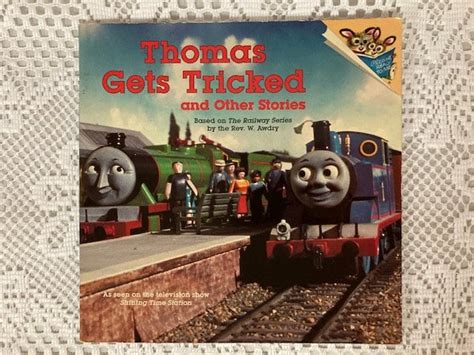 Thomas The Tank Books 1989 Thomas Gets Tricked And Other Thomas The Tank Engine Stories Etsy