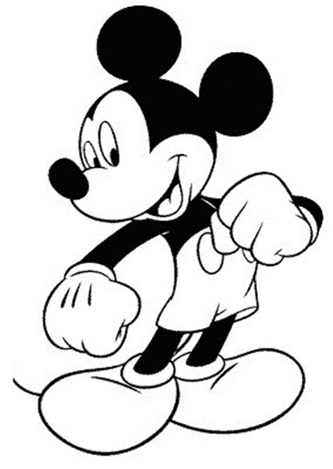 Mickey Mouse Template Animal Templates