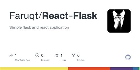 Github Faruqt React Flask Simple Flask And React Application