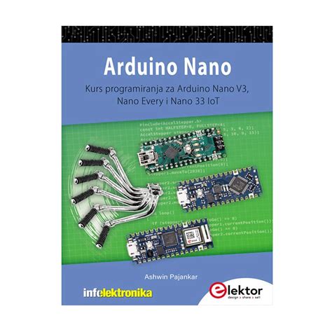 Knjiga Arduino Nano Mikroprinc