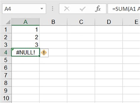 các lỗi trong excel và cách khắc phục