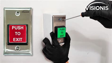 🛠 How To Install The Vis 7040 Push To Exit Button For Access Control