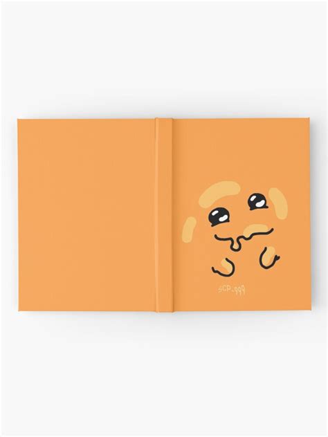 All Over SCP 999 Orange Blob Tickle Monster Hardcover Journal For Sale By ToadKingStudios
