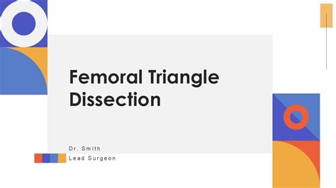 Femoral Triangle Dissection Ppt Powerpoint Acp Ppt Slide