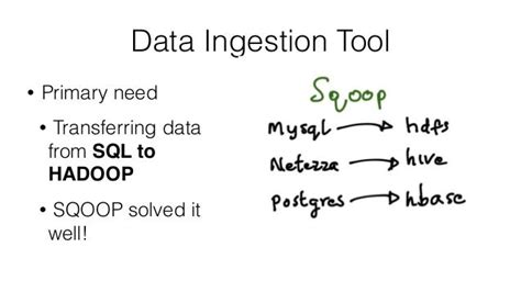 sqoop on spark for data ingestion