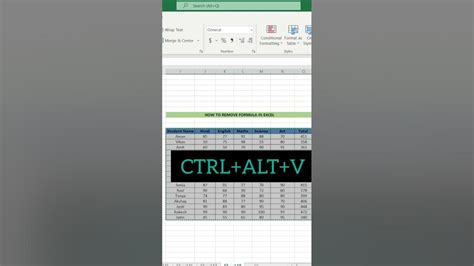How To Remove Formula In Excel Youtube