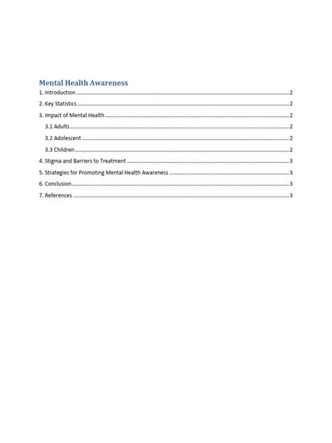 Cse Table Of Content Document Pdf Mental Health Mental Disorder