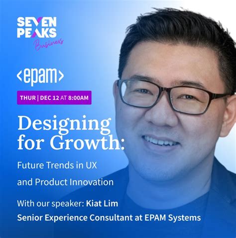 Seven Peaks On Linkedin Sevenpeaks Event Ux Design Productdesign