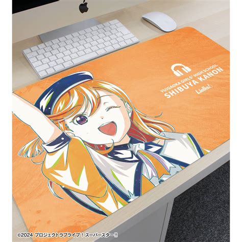 Love Live Superstar Rubber Desk Mat Kanon Shibuya Ani Art Ver [arma Bianca] Nin Nin
