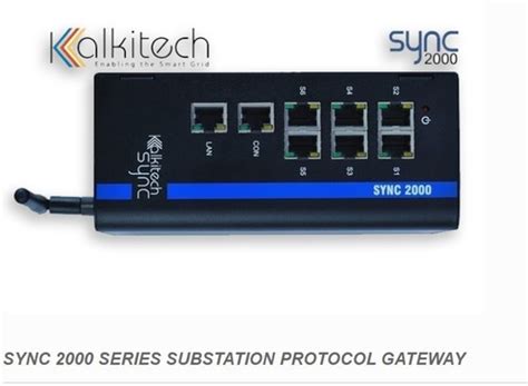 Sync 2000 Series Substation Protocol Gateway Application 99 At Best Price In Navi Mumbai