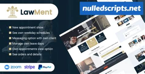 Nulled Script Lawment V25 Saas Based Multi Lawyer Appointment System
