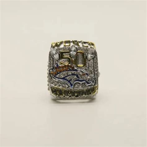 2015 Denver Broncos Super Bowl Ring Von Miller Championship Rings Store