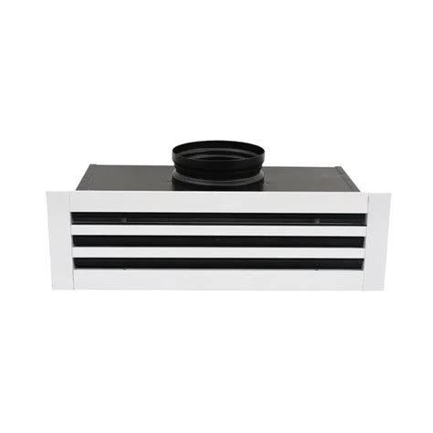 Return Air Ceiling Aluminum Hvac Linear Slot Diffuser With Plenum Box Linear Slot Diffuser And