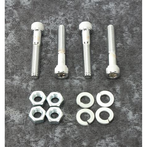 V Twin Manufacturing Chrome Front Fender Mount Kit 50 1087 For 1986