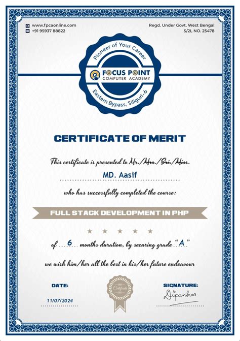 Md Aasif On Linkedin 🎉 Just Aced A Full Stack Php Dev Course Ready To