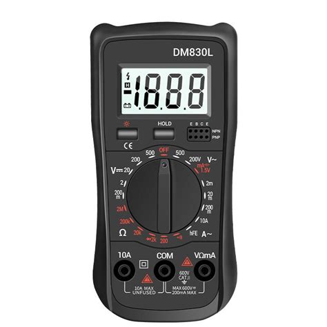 Portable Digital Multimeter Electrician Multi Function Meter High Precision Digital Multimeter
