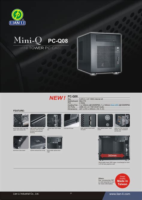 Test Lian Li Pc Q08 Pic Videohelp Forum