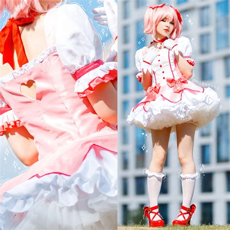 Madoka Magica Cosplay By Mikuroka Rcosplayers