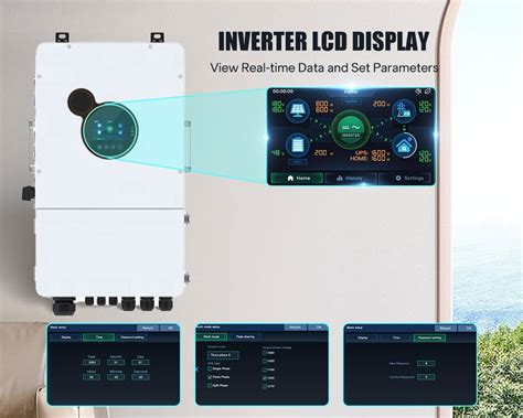 10kw Split Phase Inverter Hbowa New Energy