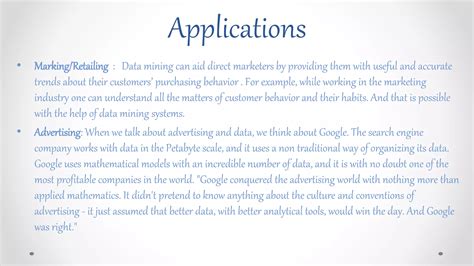Overview Of Data Mining Ppt