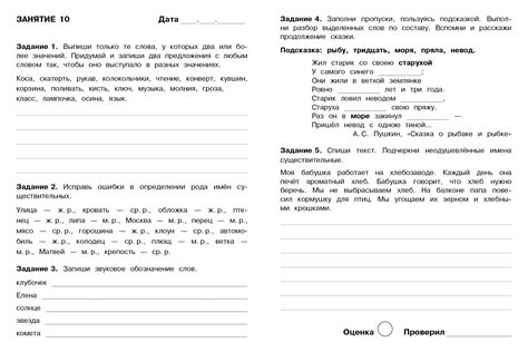 Русский язык 2 класс Летние задания Стрекоза