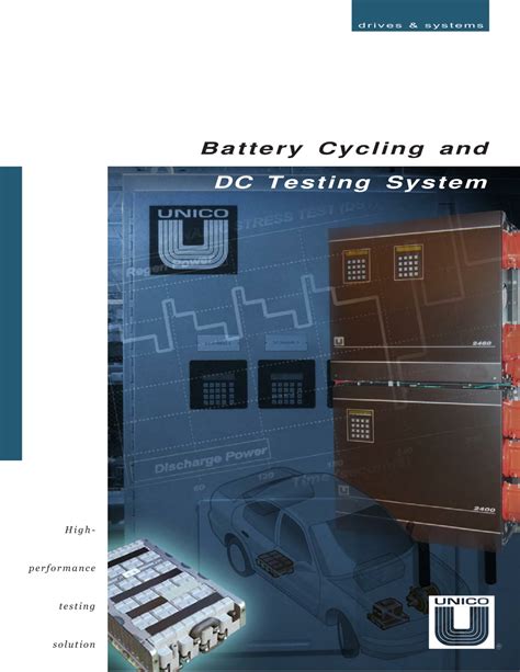 Ppt Battery Cyclers And Dc Testing Drives For Battery Simulation