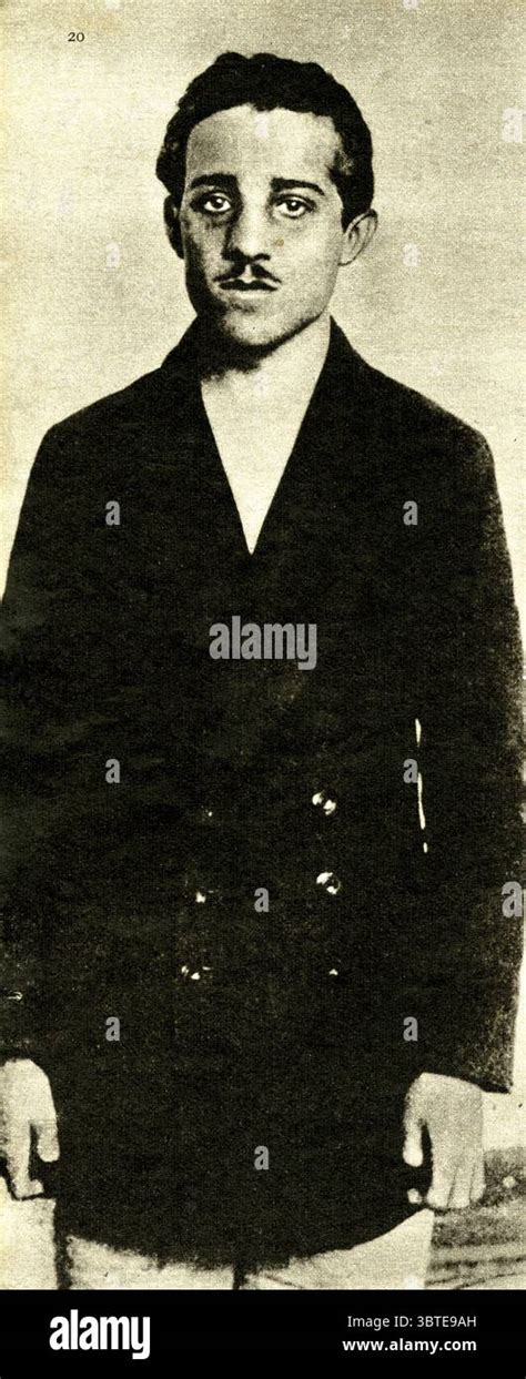 Gavrilo Princip The Chief Assassin Of The Archduke Franz Ferdinand Of Austria And His Wife