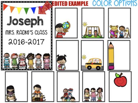 Editable Babe Notebook Sample Kreative In Kinder