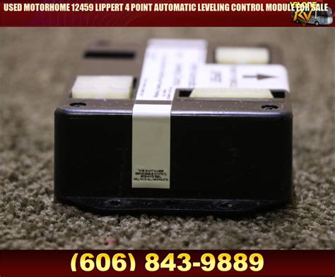 Rv Components Used Motorhome 12459 Lippert 4 Point Automatic Leveling Control Module For Sale