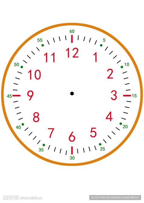 钟表教具设计图 Psd分层素材 Psd分层素材 设计图库 昵图网